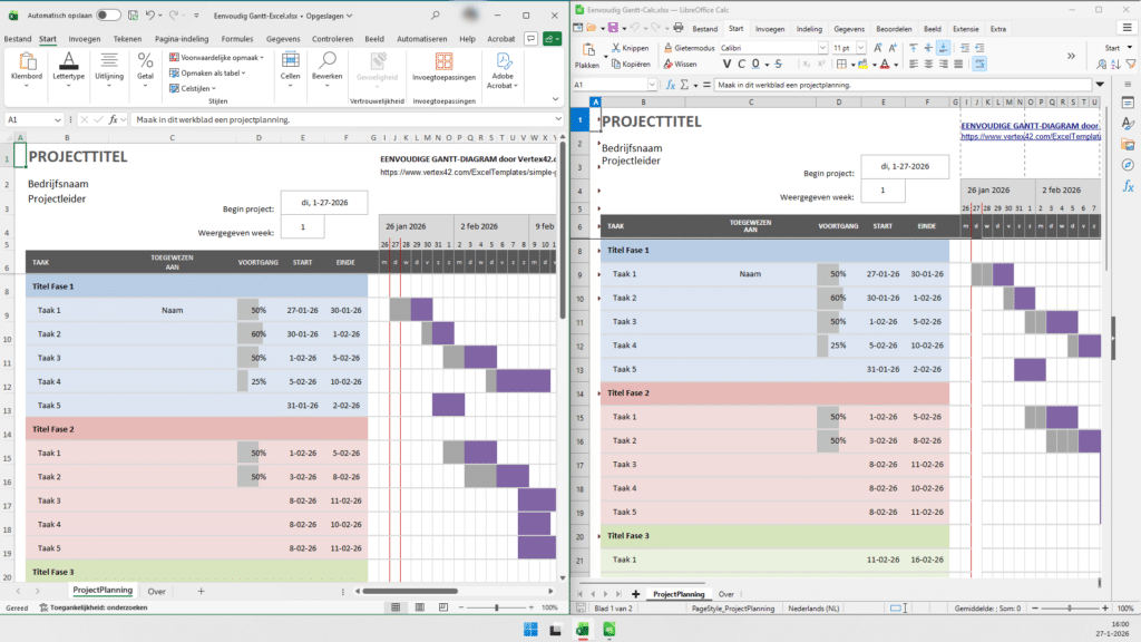 Gratis alternatieven - LibreOffice (Deel 2) - BTO